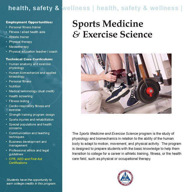 Sports Medicine and Exercise Science | Medina County Career Center